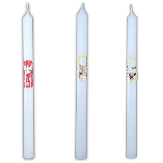 Vela 30 cm para Primeira comunhão , procissão, novenas unid ...