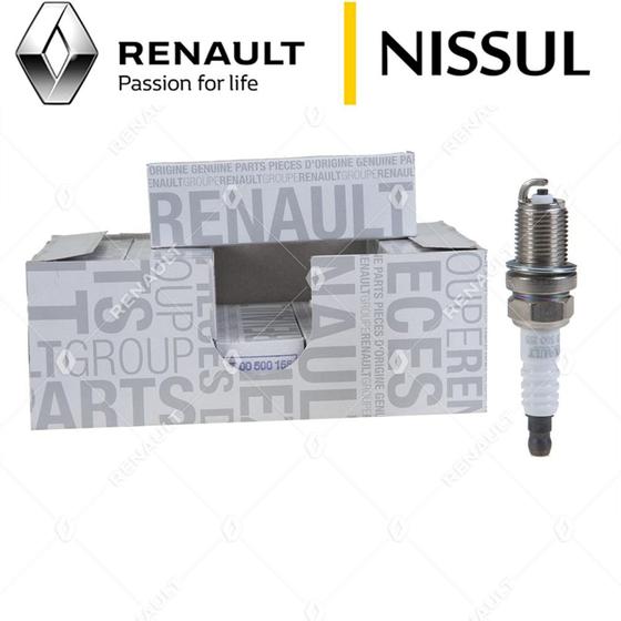 Vela De Ignição - Renault Clio Scenic Sandero Logan Symbol Duster Oroch ...