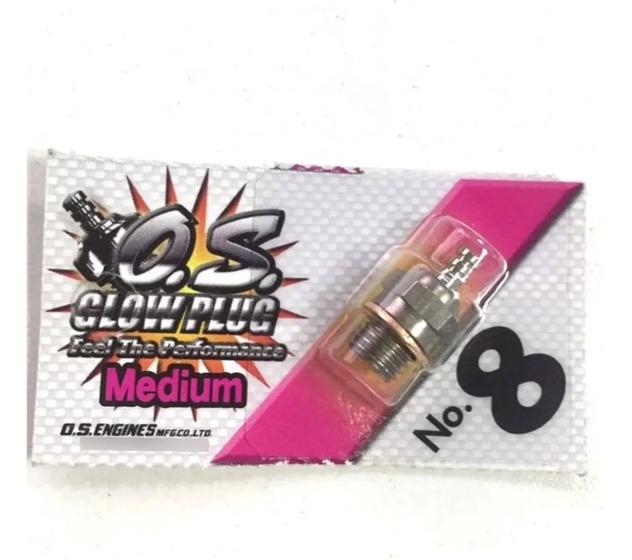 Vela Os Nitro N8 Engine Para Motores 2t Glow Vela Fria Produto Original Automodelismo ...