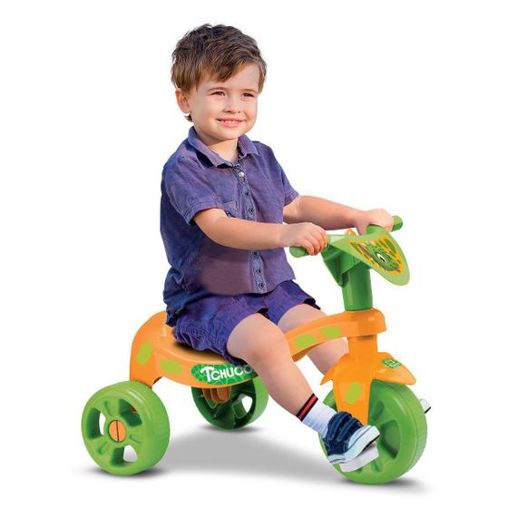 Velocípede Infantil Triciclo Dinossauro Meninos - Samba Toys - Velotrol ...