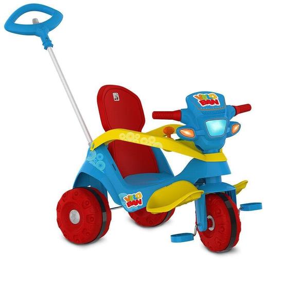 Velocípede Reclinável Passeio e Pedal Azul - Bandeirante - Mini ...