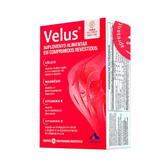 Velus Magnésio 30 Comprimidos - Cloreto de Magnésio / Magnésio Dimalato - Magazine Luiza