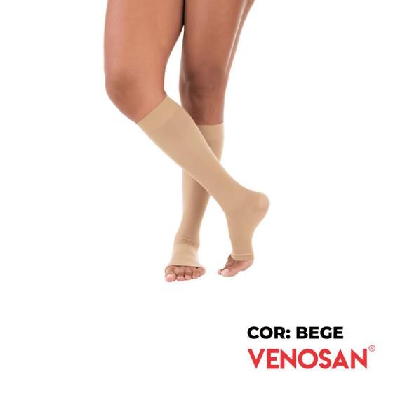 Venosan 6000 panturrilha 3/4 ad 20-30 pé aberto venosan - 01 par - Meia ...