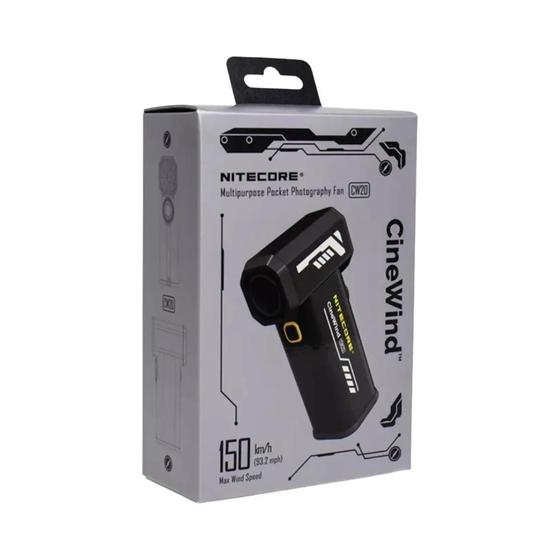Ventilador Elétrico Portátil De Alta Potência NITECORE CW20 Fotografia De Bolso Multiuso ...