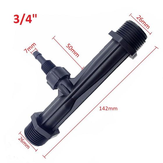 Venturi Injetor Para Irrigação, Spa - CDRIP - Conector para Mangueira ...