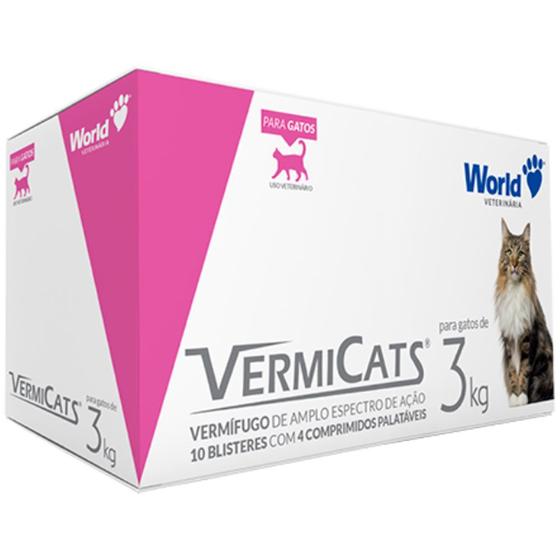 Vermicats 600 mg hospitalar 10 blisters x 4 comprimidos - World ...