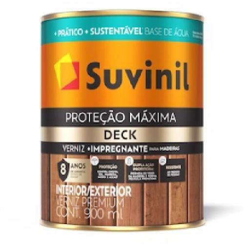 Verniz acetinado incolor 3,6l deck natural proteção máxima-suvinil ...