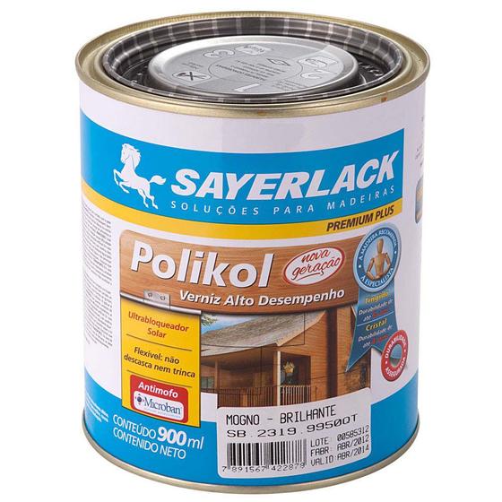 Verniz Polikol 900 ml mogno Sayerlack - Verniz - Magazine Luiza