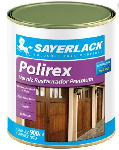 Verniz Polirex Restaurador Mogno/imbuia 900ml Sayerlack - Verniz e ...