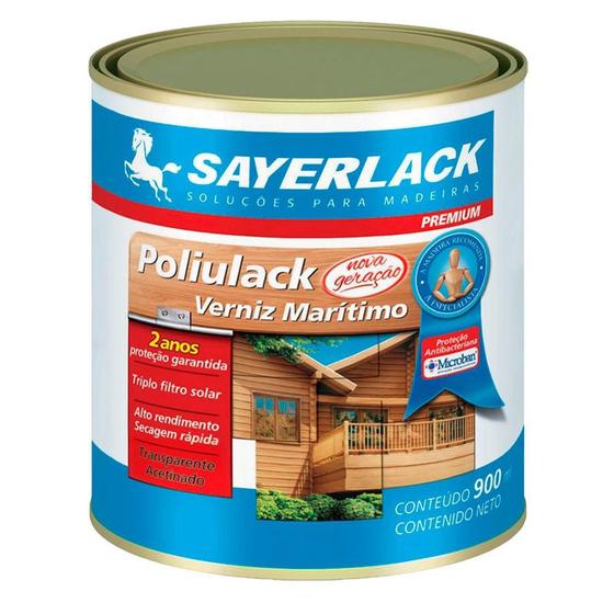 Verniz Poliulack Sayerlack 900ml - Verniz - Magazine Luiza