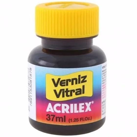 Verniz vitral acrilex 37ml - Verniz para Artesanato - Magazine Luiza