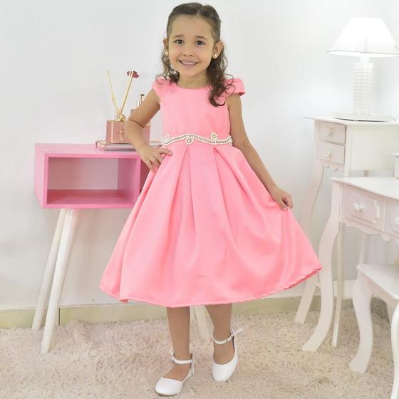 Vestido de Formatura Infantil Varias Cores - Daminha - Moderna Meninas ...