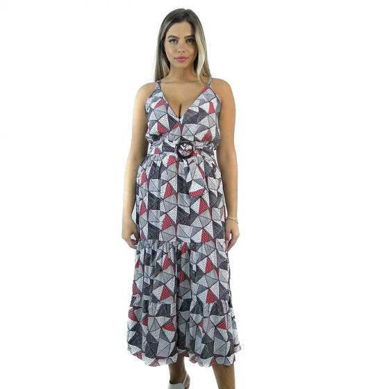 Vestido Doce Trama Midi Decotado - 101689 - Vestido Feminino - Magazine ...