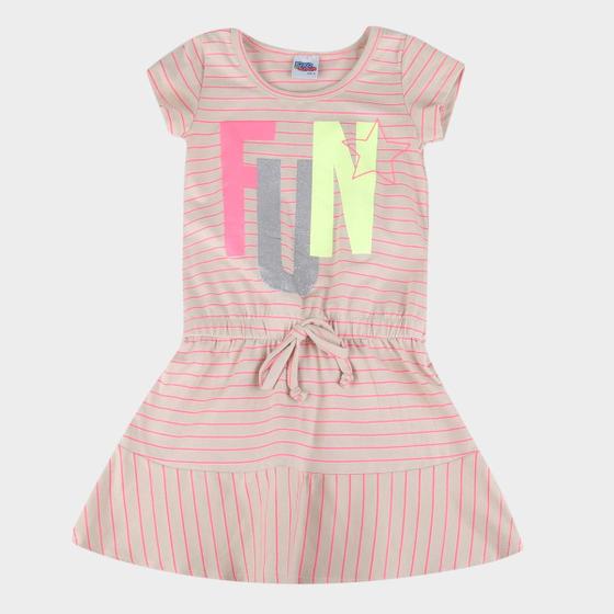 Vestido Infantil Kiko & Kika Fio Tinto Neon - Kiko &Kika - Vestido ...