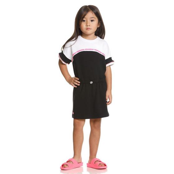 Vestido Infantil Moletom Verão Poah Noah Ref 46554 - Vestido Infantil ...