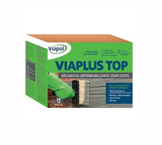 Viaplus 1000 Top 18Kg - Viapol - Aditivo Impermeabilizante - Magazine Luiza