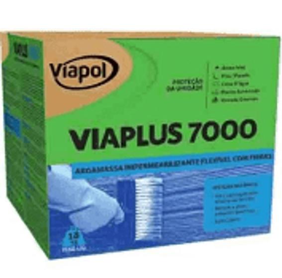 Viaplus 7000 Fibras 18kg Viapol - Impermeabilizante - Magazine Luiza