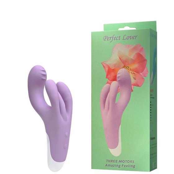Vibrador De Clitóris E Ponto G Com Motor Triplo Perfect Lover Whisper - 3R Import - Vibrador ...