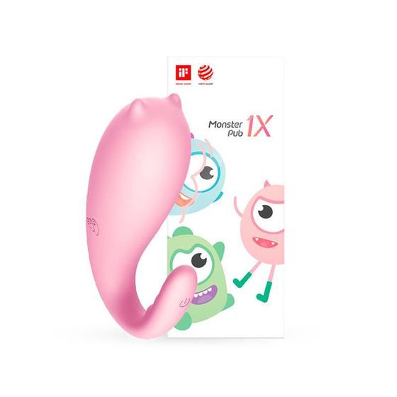 Vibrador Monster Pub Master Godzilla Capsula Recarregável Mr. Devil Rosa - SISTLC - Vibrador ...