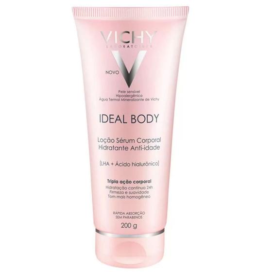 Vichy Ideal Body Loção Serum Corporal Hidratante Antiidade 200g ...