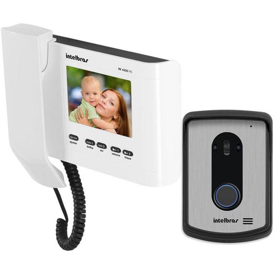 Videoporteiro com monofone Intelbras Iv4010 Hs - Interfone e Porteiro ...