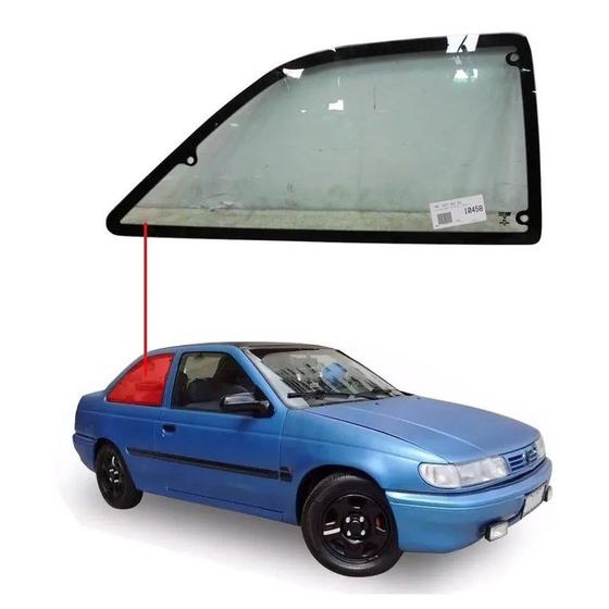 Vidro Janela Traseira Direita Volkswagen Logus 1993 a 1998 Vetroex ...