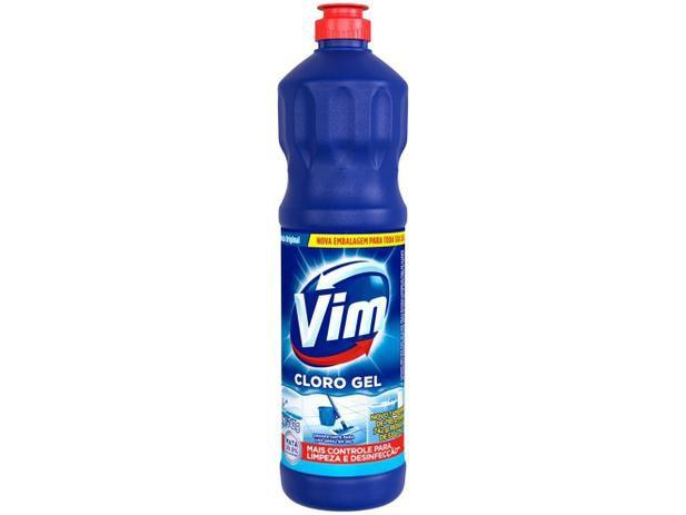 Vim cloro aditivado original 700ml - UNILEVER - Água Sanitária - Magazine Luiza