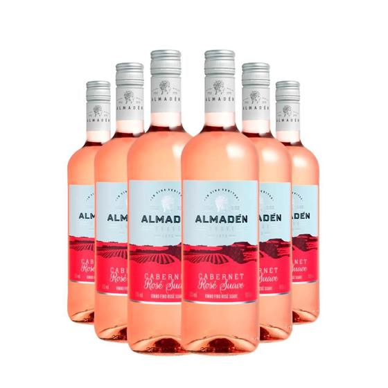 Vinho Almaden Cabernet Rose Suave 6x750ml - Vinho - Magazine Luiza