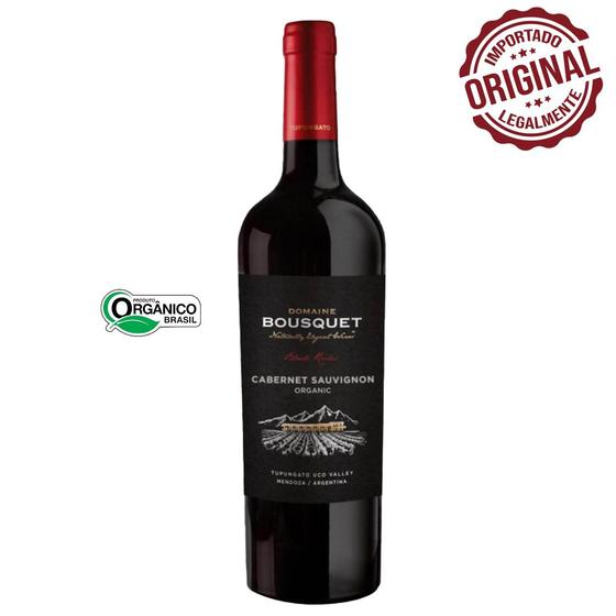 Vinho Arg. Domaine Bousquet Cabernet Sauv Black Rock Organico 750ml ...
