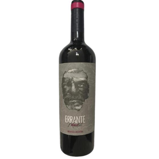 Vinho Argentino Errante Merlot - 750ml - Salvador Patti - Vinho ...
