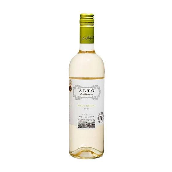 Vinho Branco Chileno Alto Pinot Grigio Los Romeros 750ml - Vinho ...