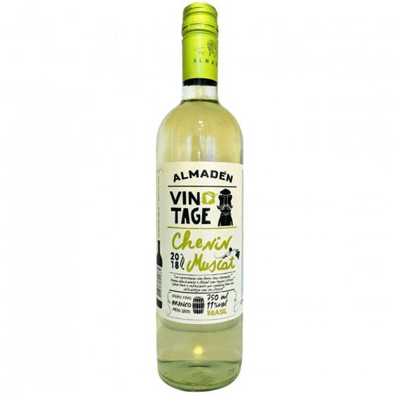 Vinho Branco Meio Seco Chenin Muscat Almaden Vintage Miolo 750ml ...