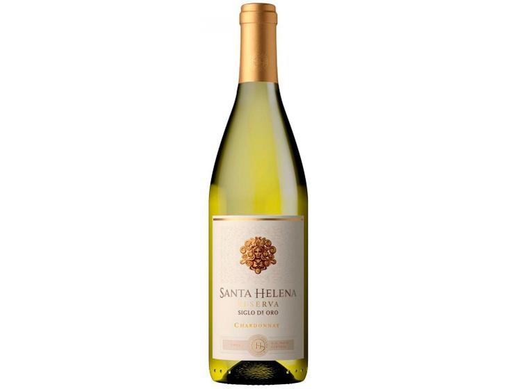 Vinho Branco Seco Santa Helena Reserva Siglo De Oro Chardonnay Chile ...