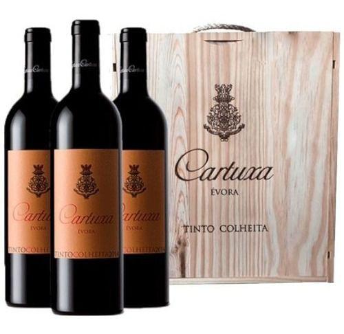 Vinho Cartuxa Colheita Tinto 750ml 3x1 (cx madeira) - Vinho - Magazine Luiza