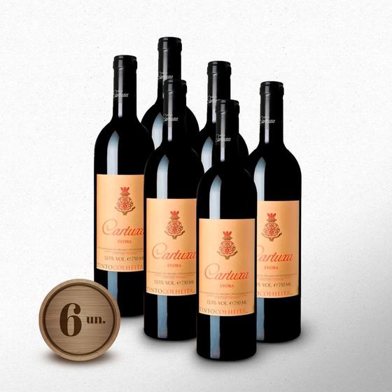Vinho Cartuxa Colheita Tinto 750ml Caixa Com 06 Unidades - Vinho - Magazine Luiza