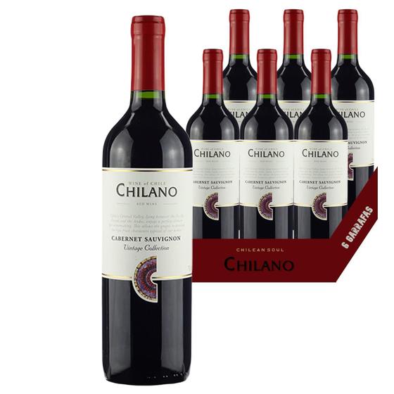 Vinho Chilano Cabernet Sauvignon 750Ml ( 6 Garrafas ) - Vinho ...
