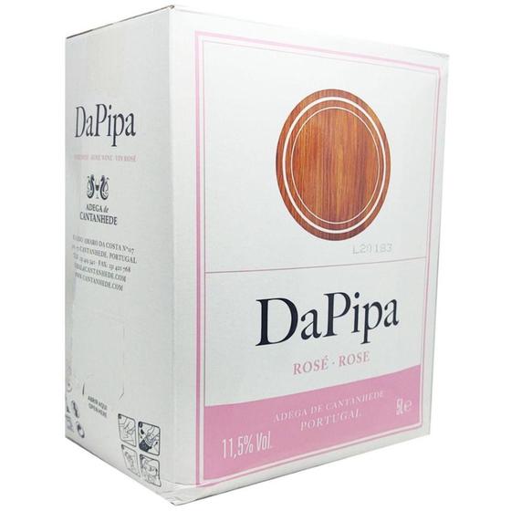 Vinho Da Pipa Rosé Bag in Box Portugal 5L - Adega Cantanhede - Vinho ...