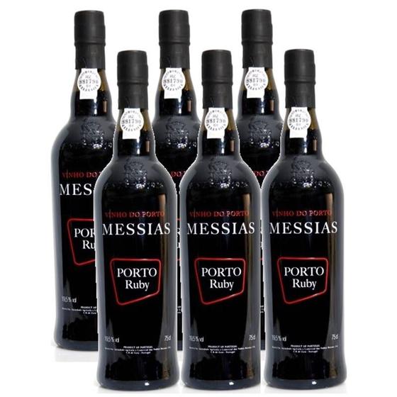 Vinho Do Porto Messias Ruby 750ml 06 Unidades - Vinho - Magazine Luiza