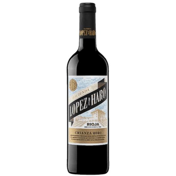 Vinho espanhol lopez de haro crianza 750ml tinto - HACIENDA LOPEZ DE ...