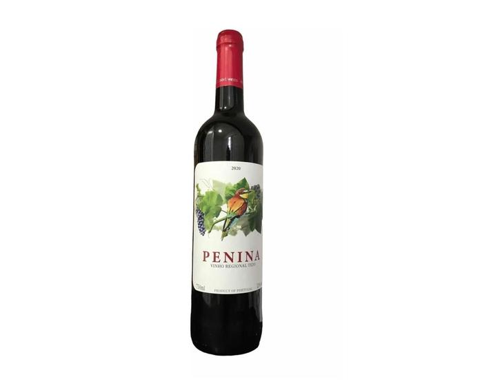 Vinho Fino Tinto Meio-seco Regional Tejo Português 750ml - Penina ...