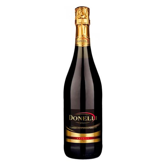 Vinho Frisante Donelli Lambrusco Dell Emilia Rosso 750ml - Vinho ...