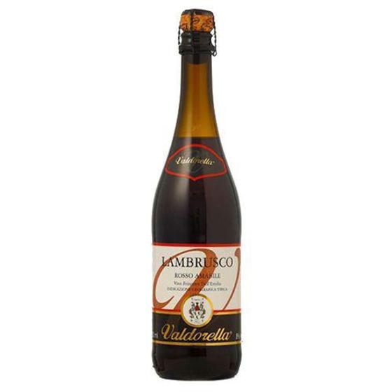 Vinho Frisante Tinto Lambrusco Rosso Amabile Valdorella - Contri ...