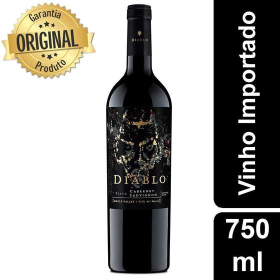 Vinho Importado Chileno Concha Y Toro Diablo Black Cabernet Sauvignon, Tinto, 750ml - Vinho ...