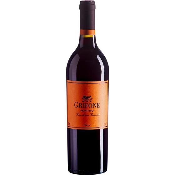 Vinho Italiano Tinto GRIFONE PUGLIA IGT Primitivo Garrafa 750ML - Vinho ...