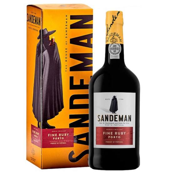 Vinho Porto Sandeman Fine Ruby 750ml - Vinho - Magazine Luiza