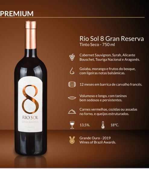 Vinho Rio Sol - Rio Sol - Vinho - Magazine Luiza