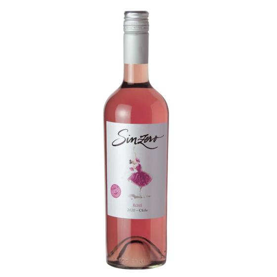 Vinho sem álcool Rosé Sinzero - 750 ml - Chile - Vinho - Magazine Luiza