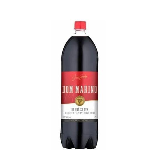 Vinho Suave de Mesa Tinto Bordo 2 Litros Dom Marino - Mor - Vinho ...