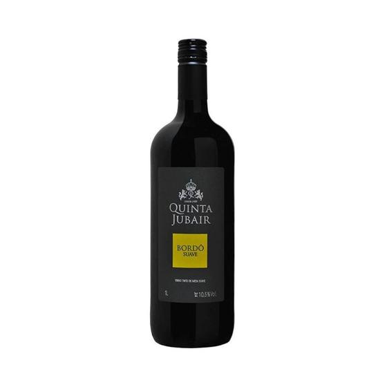 Vinho Tinto Brasileiro Quinta Jubair de Mesa Bordô Suave 1000ml - Góes - Vinho - Magazine Luiza