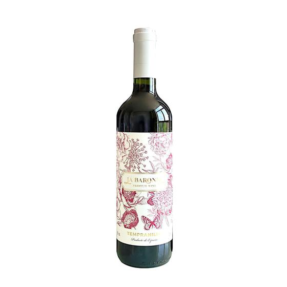 Vinho Tinto Espanhol Espanha Tempranillo La Baronne 750 Ml - Vinho ...